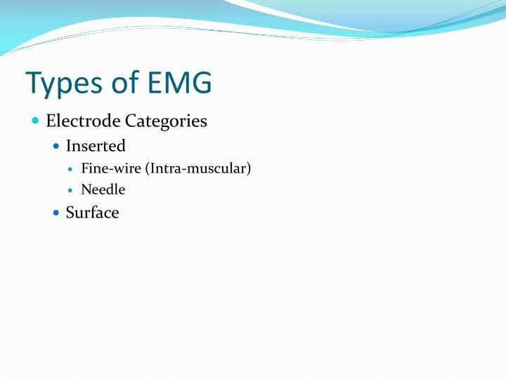 PPT - Electromyography ( EMG ) PowerPoint Presentation - ID:6228413