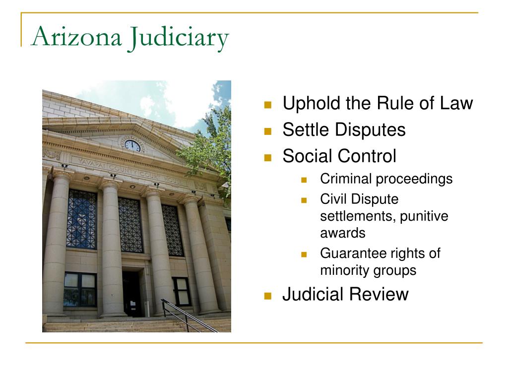 PPT - ### Understanding Arizona's Legislative and Judicial Branches for ...