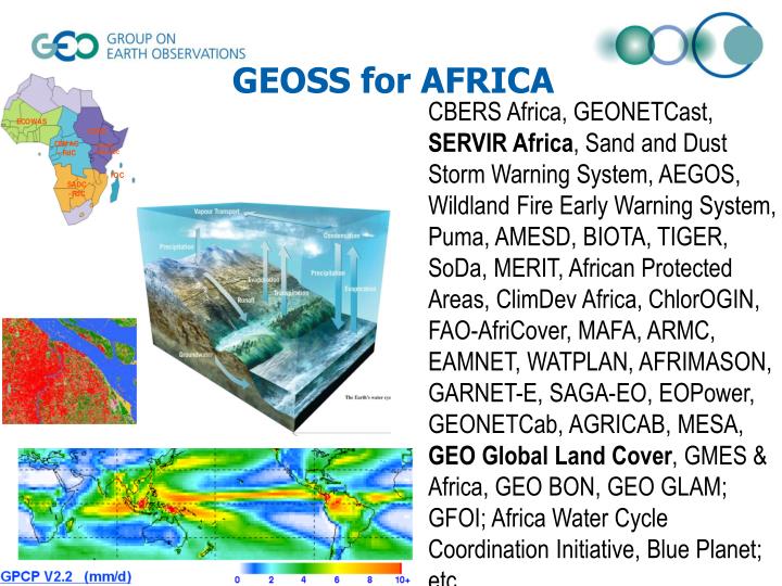 PPT - AfriGEOSS - An Initiative to Implement GEOSS in Africa Andiswa ...