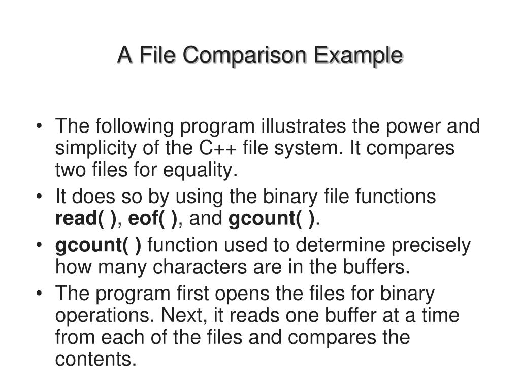 Ppt Io File Streams And Data Files Opening And Closing Files Writing To Files Parsing File