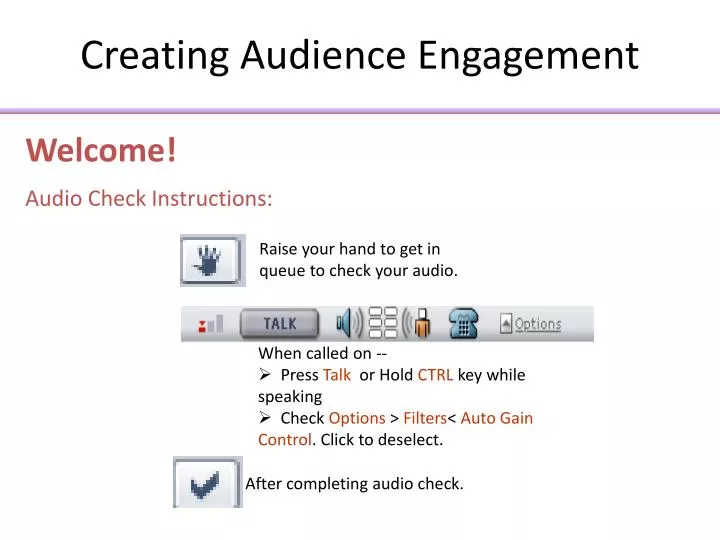 PPT - Creating Audience Engagement PowerPoint Presentation, free ...
