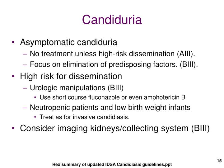 PPT - 2008 IDSA Candidiasis Guidelines PowerPoint Presentation - ID:6233566
