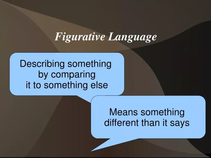 PPT - Figurative Language PowerPoint Presentation, free download - ID ...