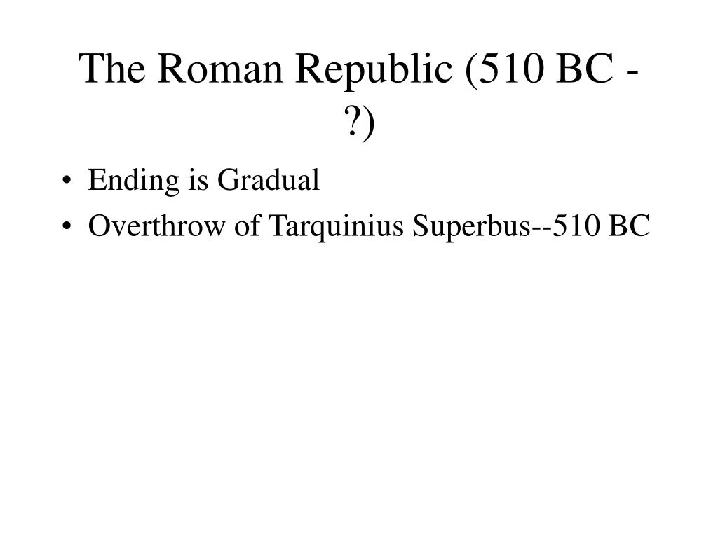 PPT - Republican and Imperial Rome PowerPoint Presentation, free ...