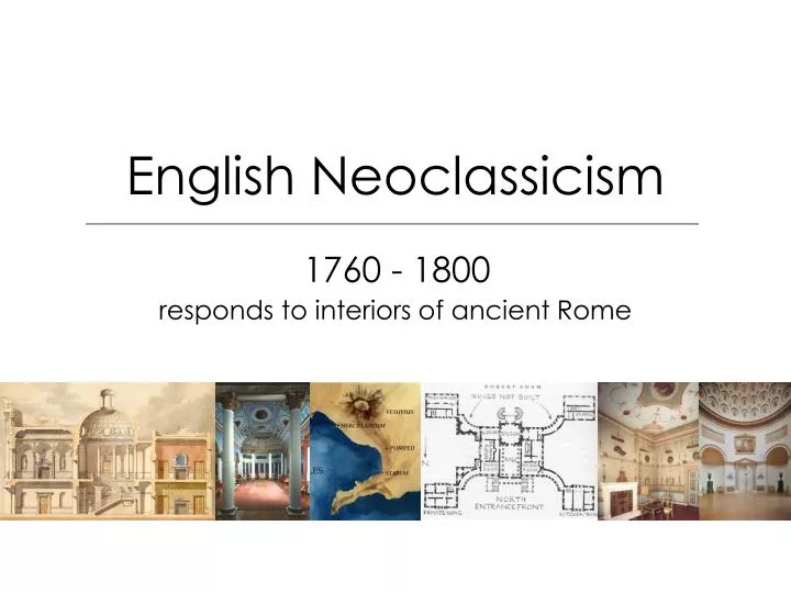 PPT - English Neoclassicism PowerPoint Presentation, free download - ID ...