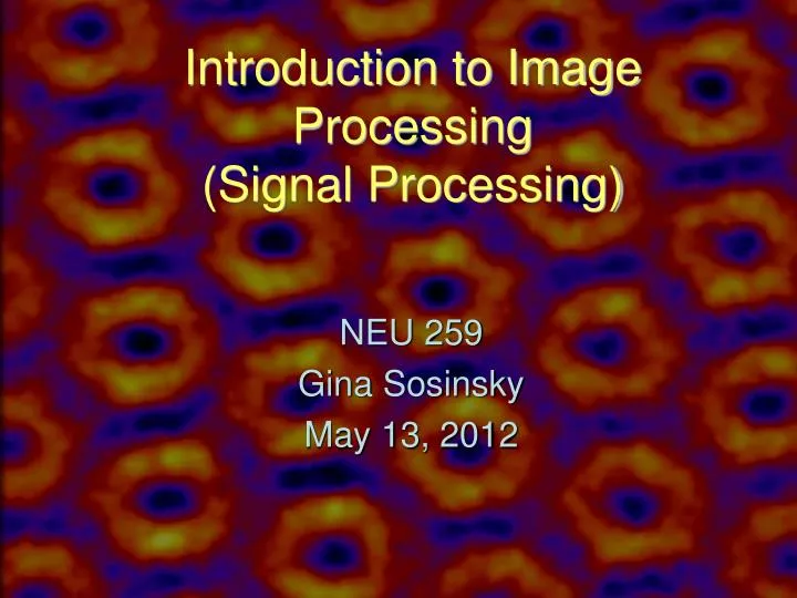 Signal Processing Logo