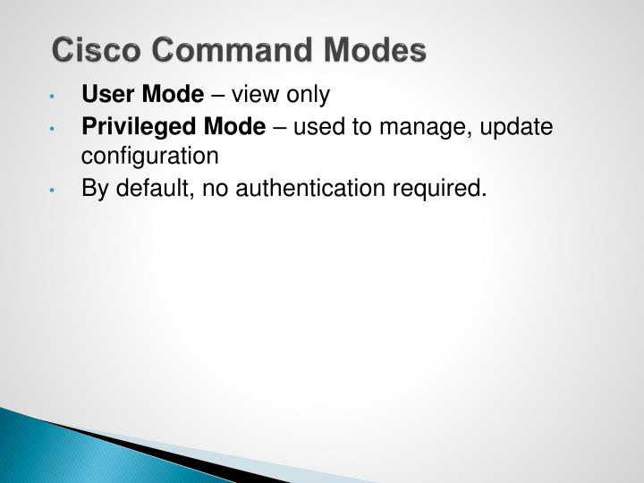 PPT - Cisco Device Startup PowerPoint Presentation - ID:6236305