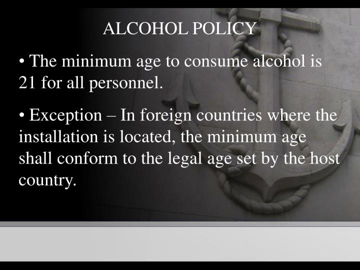 PPT - NAVY DRUG AND ALCOHOL ABUSE PREVENTION AND CONTROL OPNAVINST 5350 ...