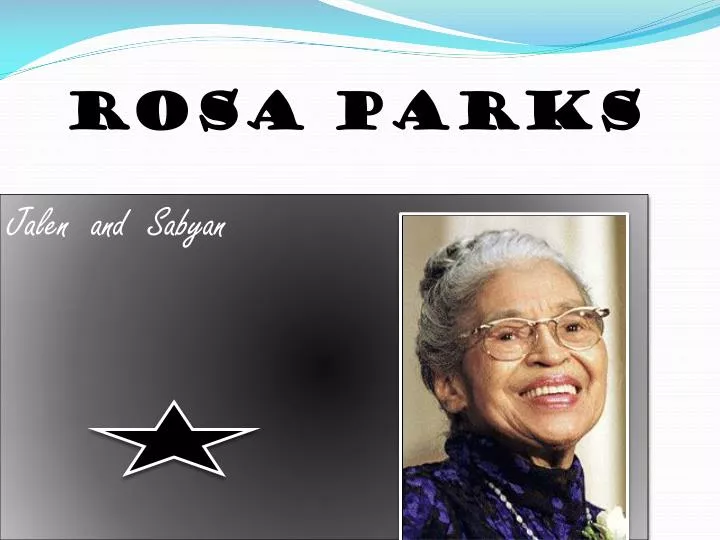 PPT - Rosa parks PowerPoint Presentation, free download - ID:6236982