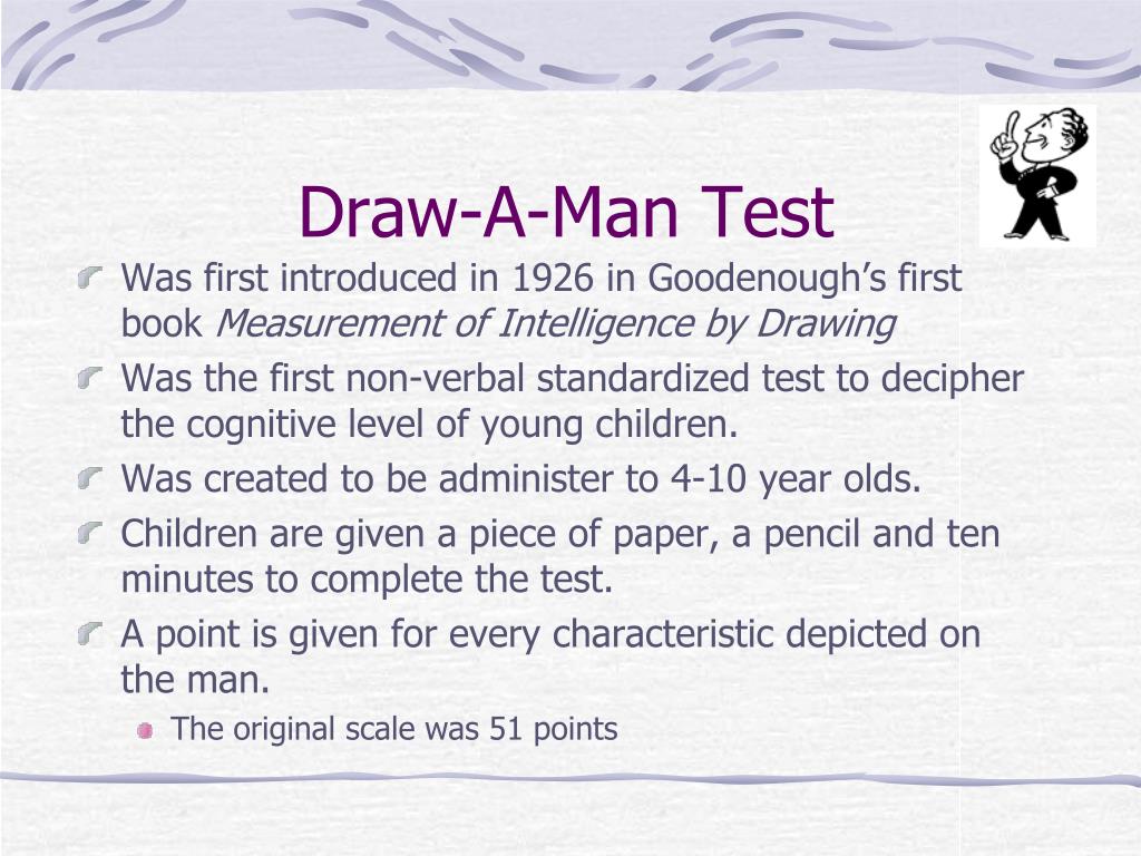 Draw A Person Test Scoring