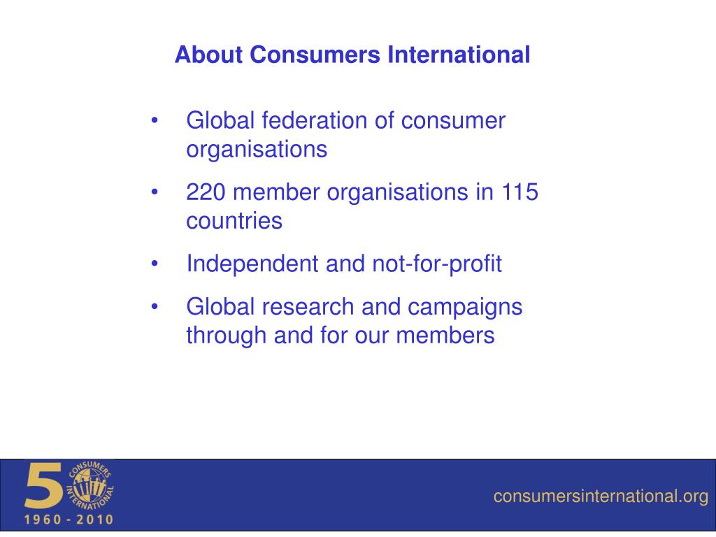 PPT - consumersinternational PowerPoint Presentation, free download ...
