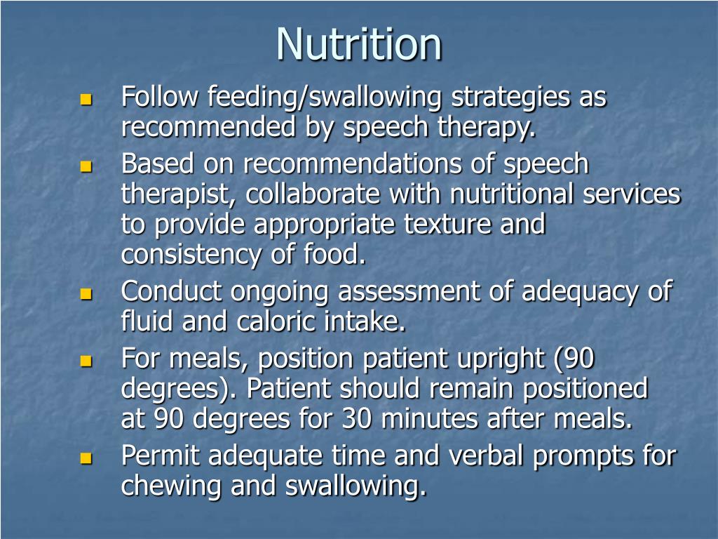 PPT - Care of the Patient with Dysphagia PowerPoint Presentation, free ...