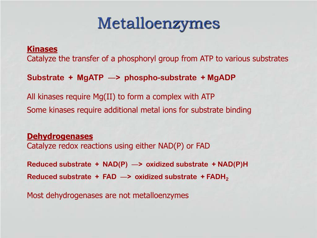 PPT - Metalloenzymes PowerPoint Presentation, free download - ID:6238349