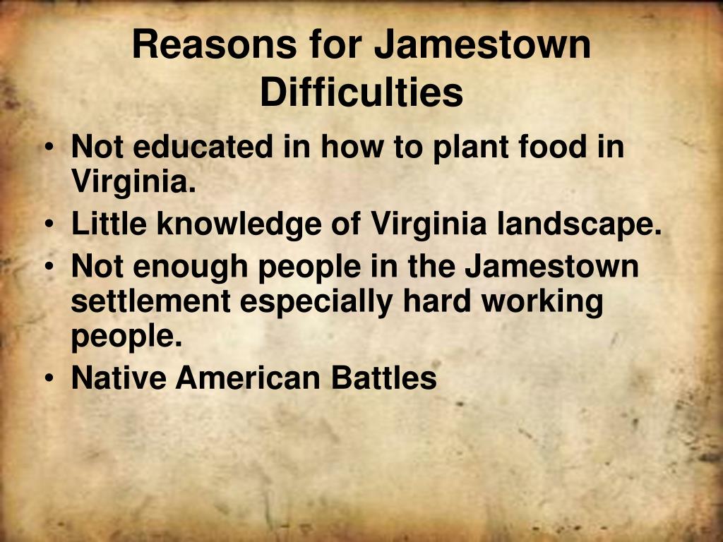 PPT - Roanoke Island, Jamestown & Plymouth Rock PowerPoint Presentation ...