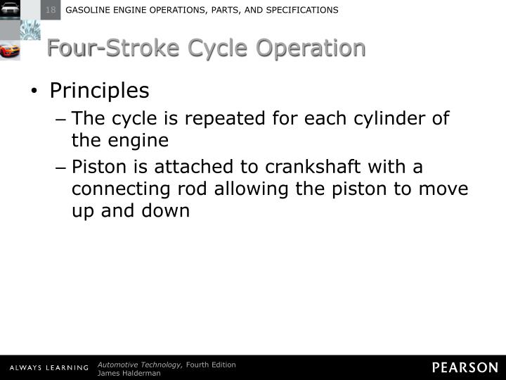PPT - GASOLINE ENGINE OPERATION, PARTS, AND SPECIFICATIONS PowerPoint ...