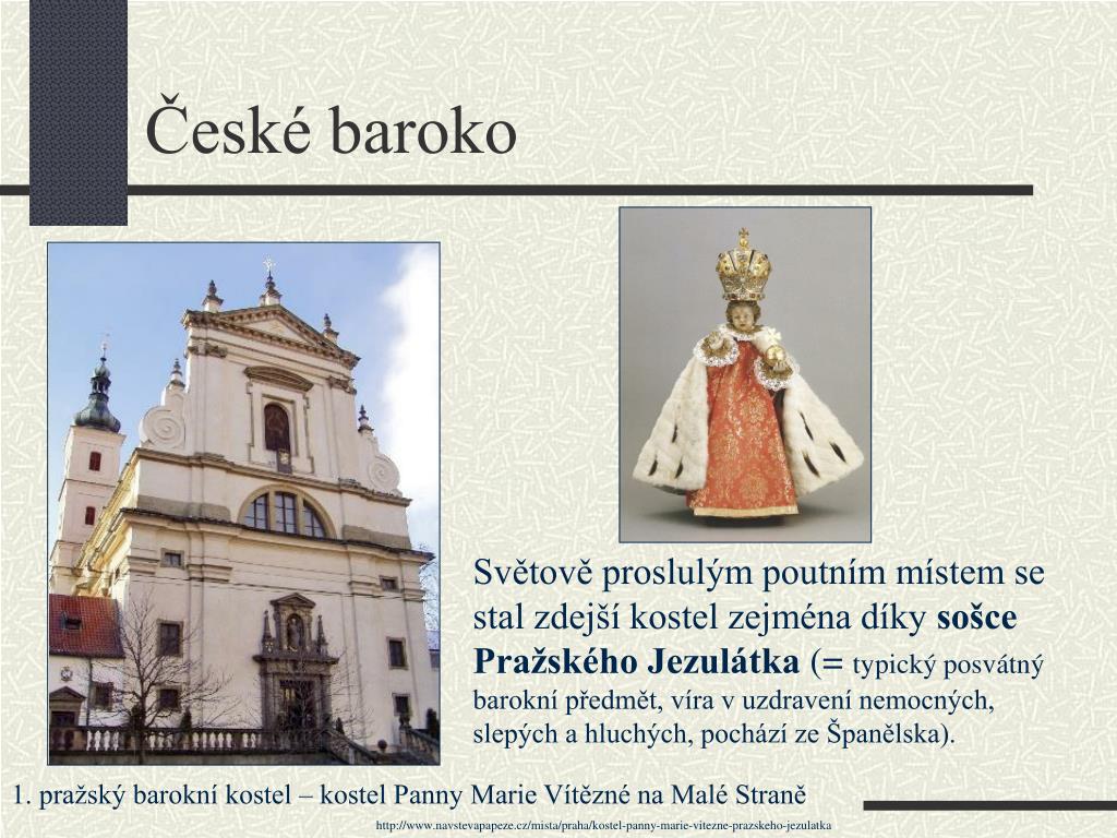 PPT - Baroko v českých zemích – 8. ročník PowerPoint Presentation - ID ...