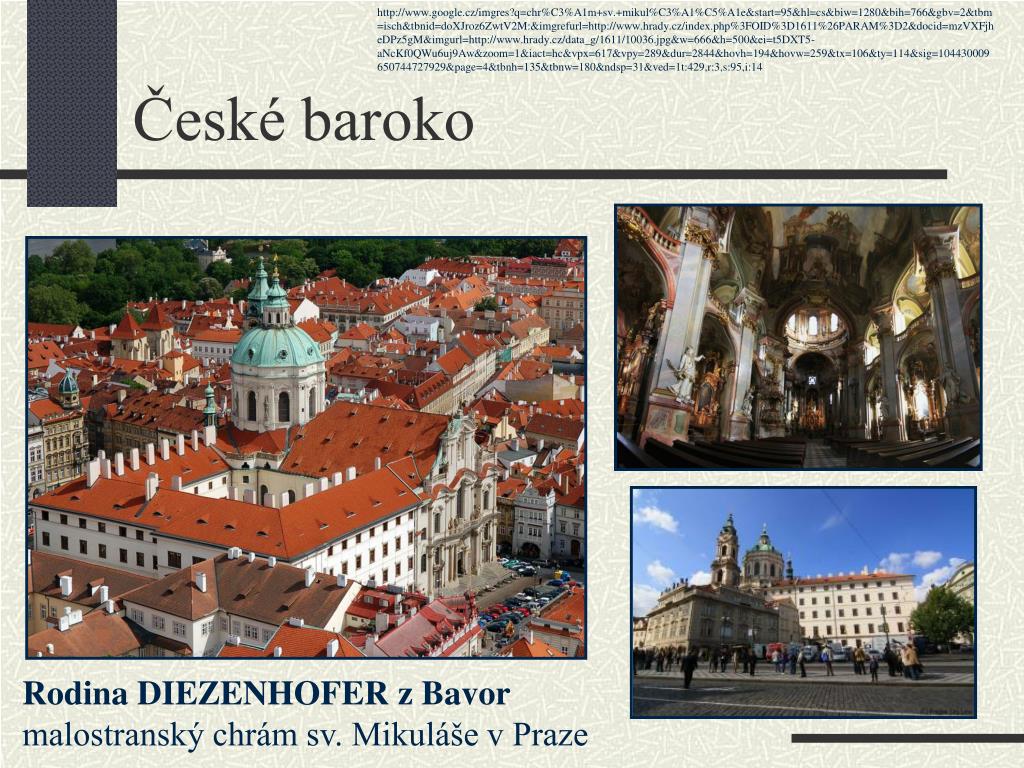 PPT - Baroko v českých zemích – 8. ročník PowerPoint Presentation - ID ...