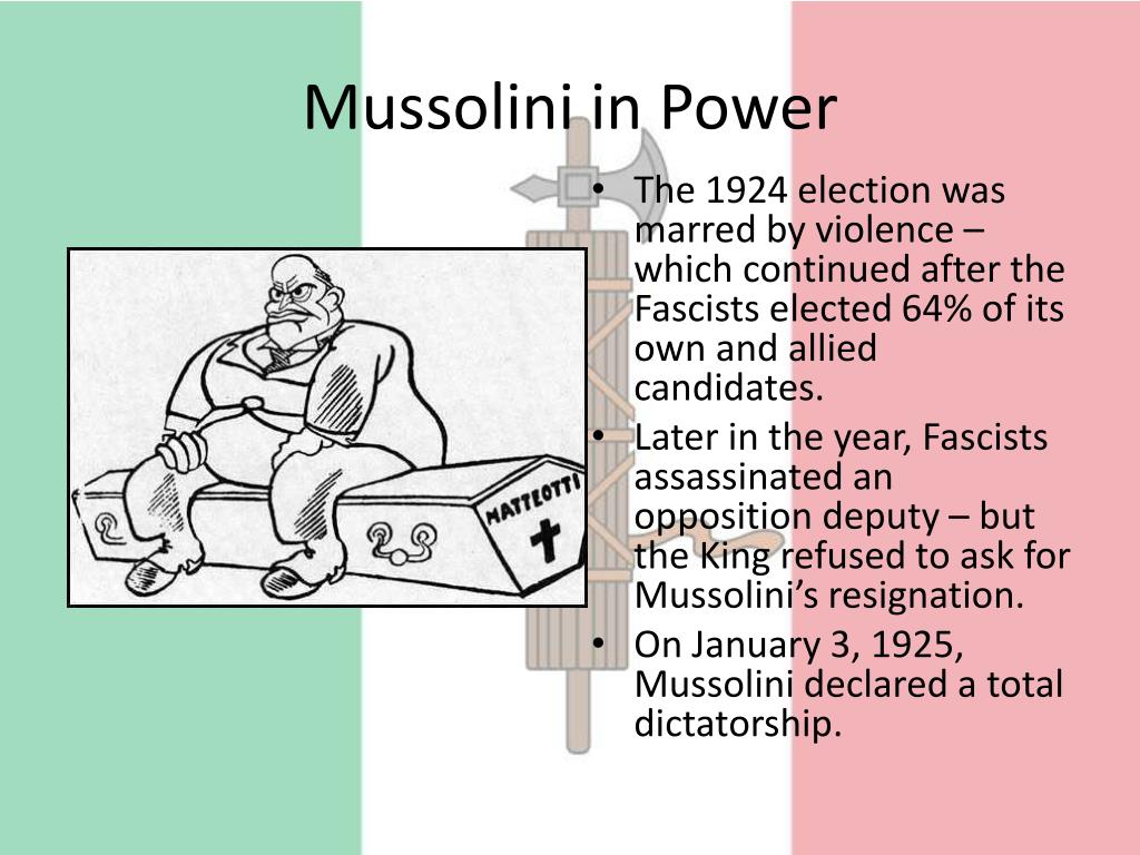 PPT - Fascism; The Italian Experience PowerPoint Presentation, free ...