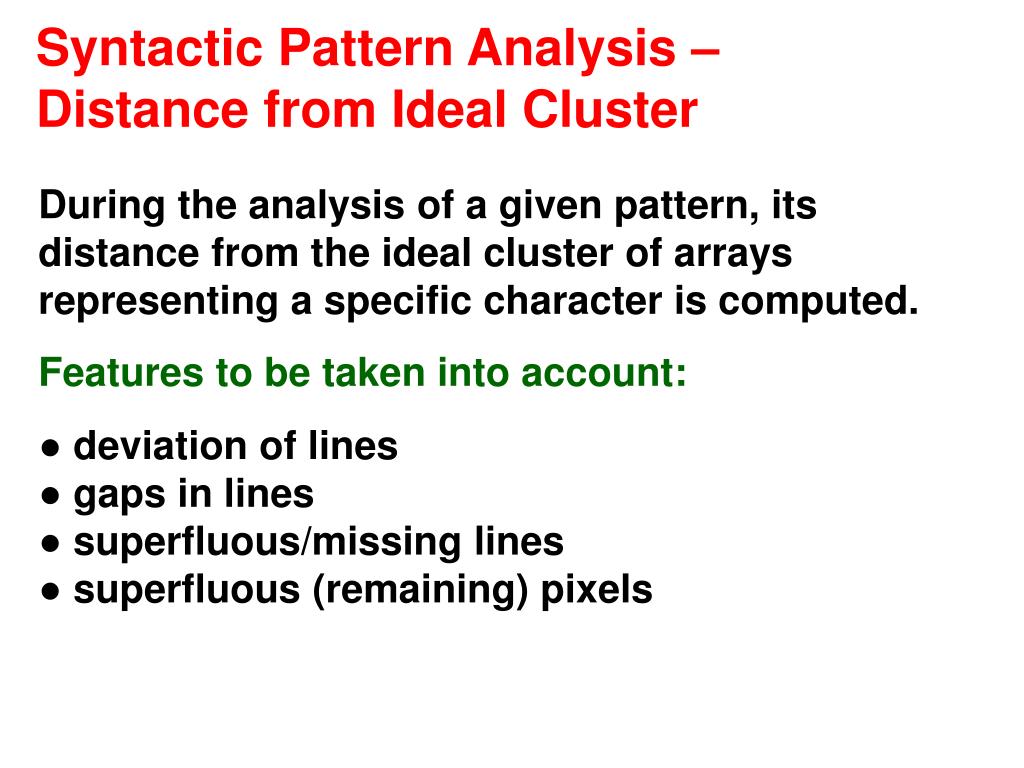 Ppt Syntactical Pattern Recognition With 2 Dimensional Array Grammars And Array Automata