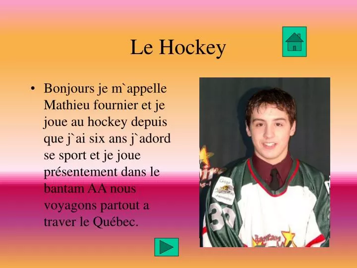 PPT - Le Hockey PowerPoint Presentation, free download - ID:6239468