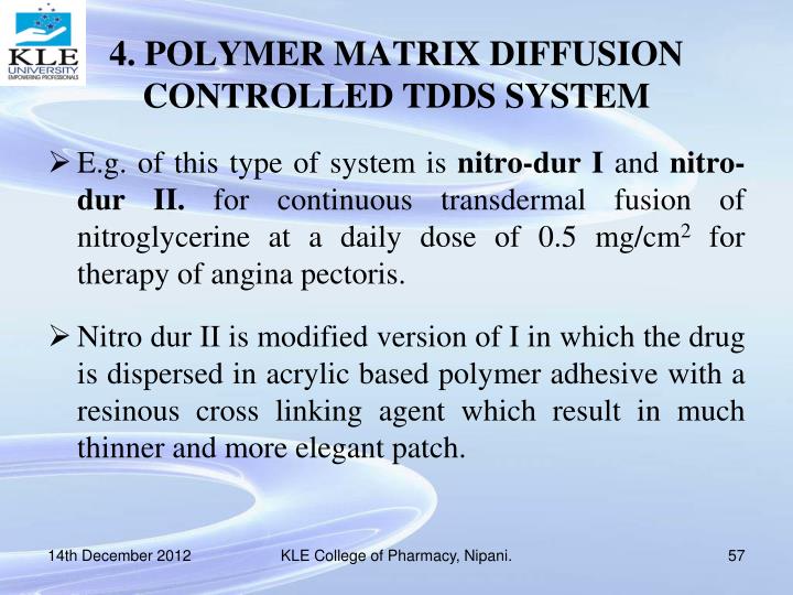PPT - TRANSDERMAL DRUG DELIVERY SYSTEM PowerPoint Presentation - ID:6240594