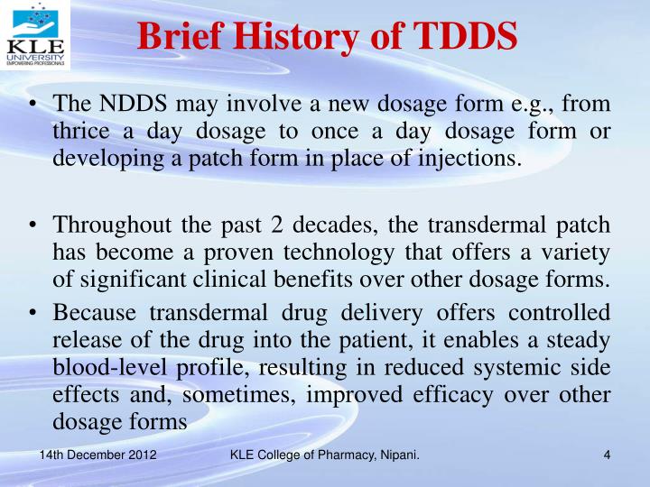 PPT - TRANSDERMAL DRUG DELIVERY SYSTEM PowerPoint Presentation - ID:6240594