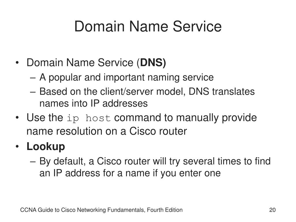 PPT - CCNA Guide to Cisco Networking Fundamentals Fourth Edition ... PPT - CCNA Guide to Cisco Networking Fundamentals Fourth Edition ...