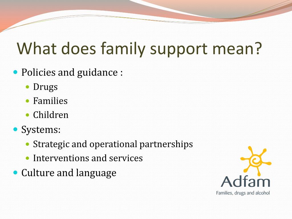 PPT - Adfam Families, drugs and alcohol PowerPoint Presentation, free ...