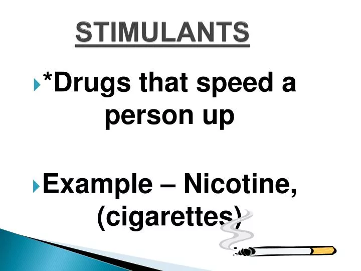 PPT - STIMULANTS PowerPoint Presentation, free download - ID:6244003