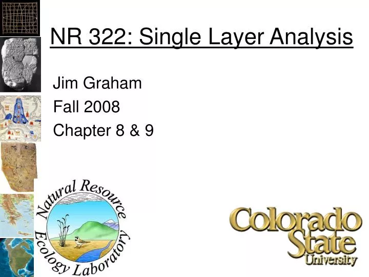 PPT - NR 322: Single Layer Analysis PowerPoint Presentation, free download - ID:6246318