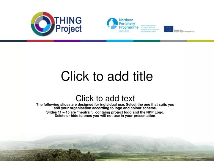 PPT - Click to add title PowerPoint Presentation, free download - ID ...