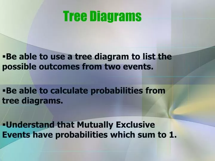 PPT - Tree Diagrams PowerPoint Presentation, free download - ID:6246539