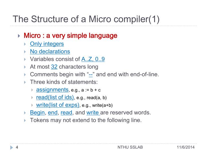 PPT - Chapter 2 A Simple Compiler PowerPoint Presentation - ID:6247057