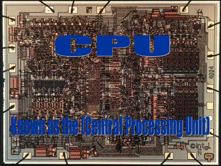 PPT - Slide 1 – CPU Acronym PowerPoint Presentation, free download - ID ...