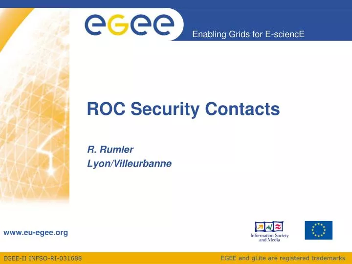 PPT - ROC Security Contacts PowerPoint Presentation, free download - ID ... PPT - ROC Security Contacts PowerPoint Presentation, free download - ID ...