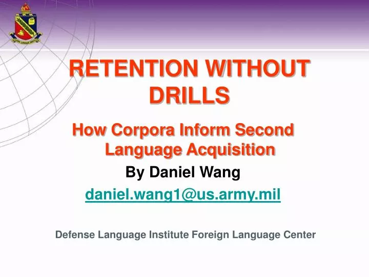 PPT - Defense Language Institute Foreign Language Center PowerPoint ...