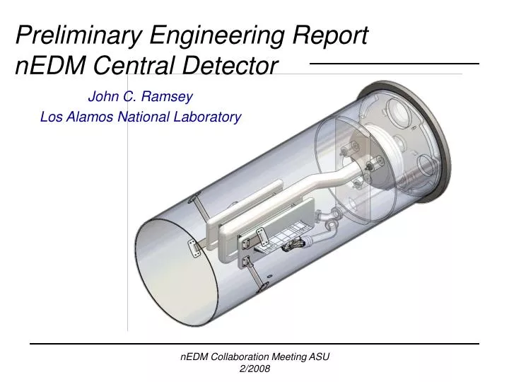 PPT - Preliminary Engineering Report nEDM Central Detector PowerPoint ...