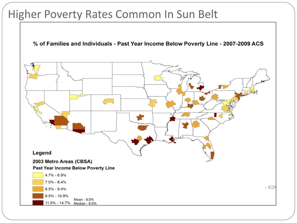 PPT - Big City Density and Sun Belt Sprawl PowerPoint Presentation ...