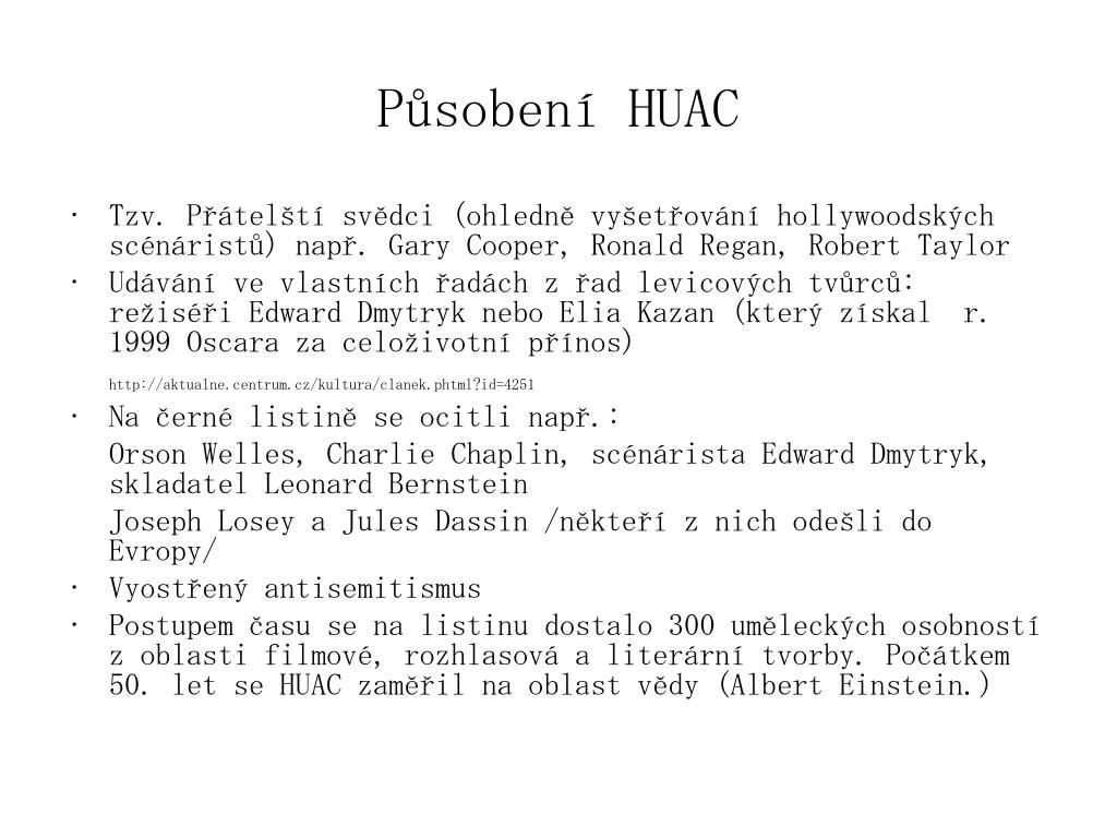 PPT - KDFII Americký film 1945-1960 1. část PowerPoint Presentation ...