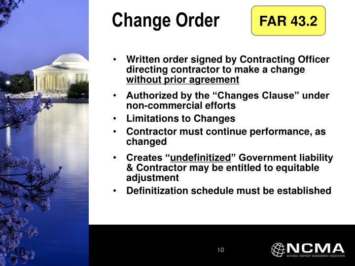 PPT - Preventing Constructive Changes and Unauthorized Commitments ...