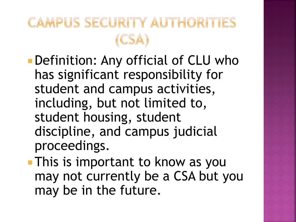 PPT - Campus Sexual Violence Elimination Act (S A VE) PowerPoint ...