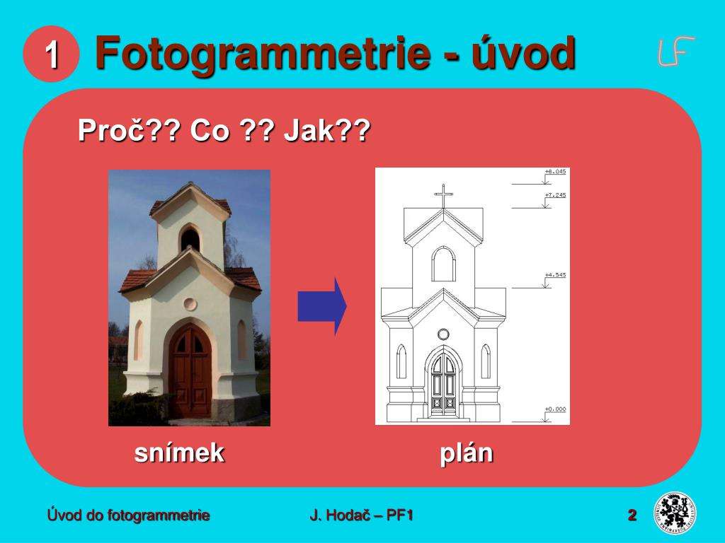 PPT - Pozemní fotogrammetrie 1 PowerPoint Presentation, free download ...