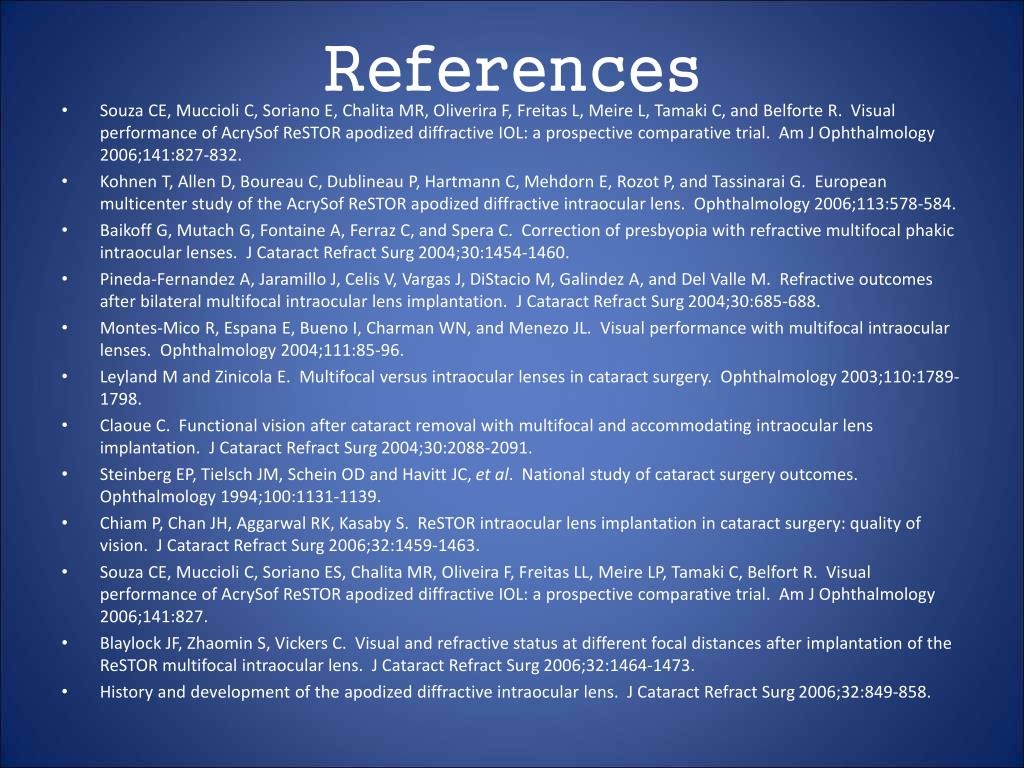 PPT - ASCRS April 4-9, 2008 Adam Fedyk, MD PowerPoint Presentation ...