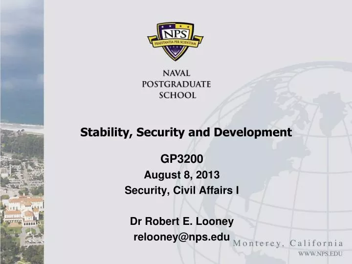PPT - Stability, Security and Development PowerPoint Presentation, free ...