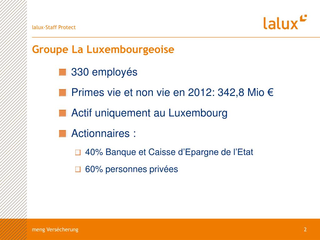 PPT - CACEIS Bank Luxembourg S.A. & Luxcellence Management Company S.A ...