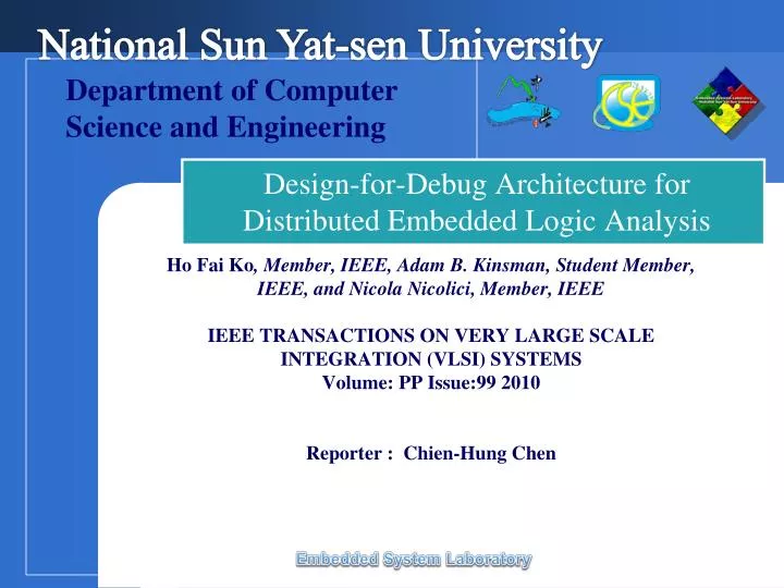 Ppt Design For Debug Architecture For Distributed Embedded Logic Analysis Powerpoint