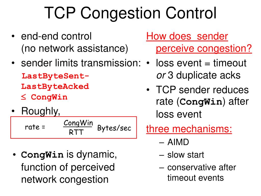 Ppt Tcom 509 Internet Protocols Tcpip Lecture 04b Transport Protocols Tcp Powerpoint