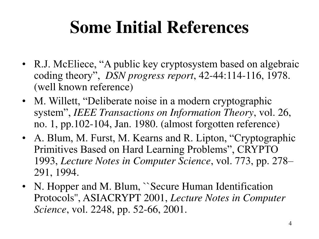 Ppt A Framework For Stream Ciphers Based On Pseudorandomness Randomness And Error Correcting
