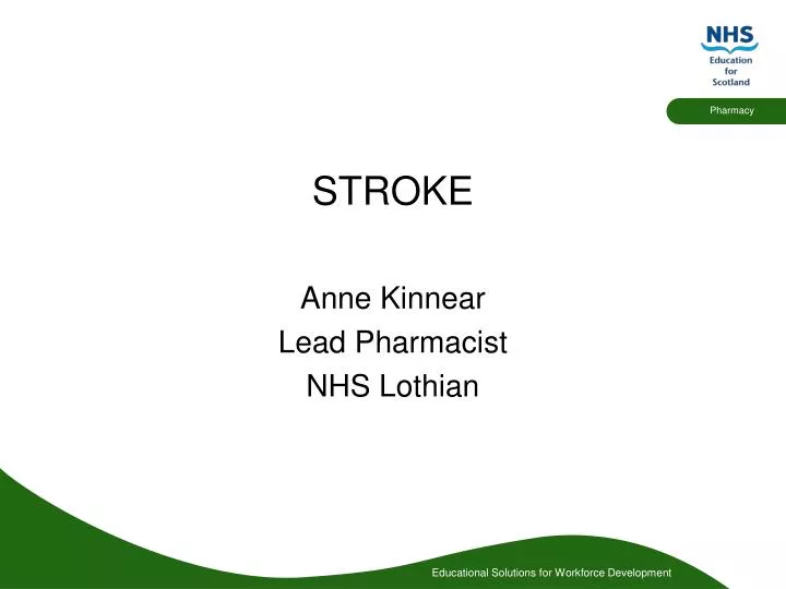 PPT - STROKE PowerPoint Presentation, free download - ID:6261171