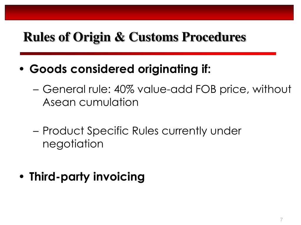 PPT - Seminar on the China-Singapore Free Trade Agreement (CSFTA ...